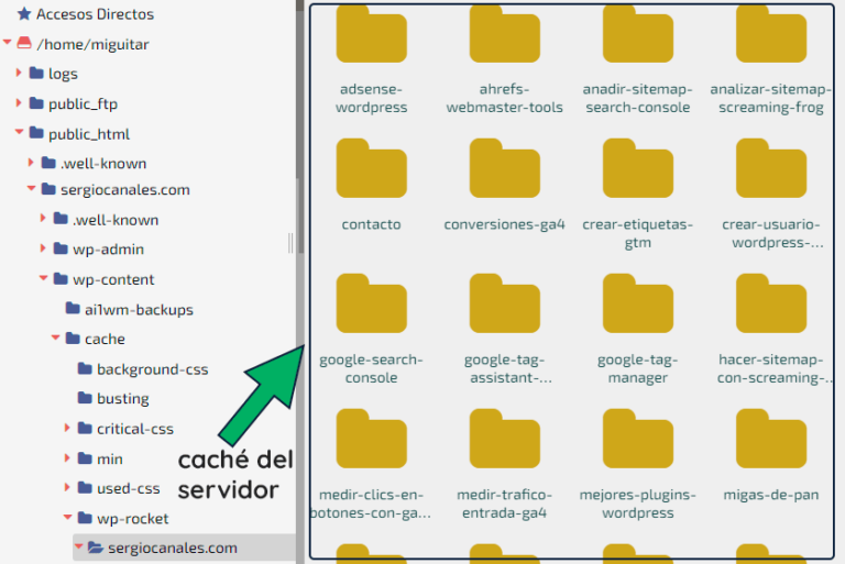 CACHÉ EN WORDPRESS Uso, configuración y borrado