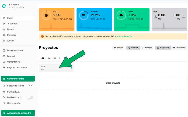 Como instalar N8N en 3 Pasos