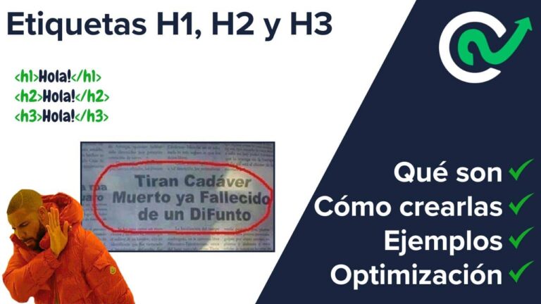 Etiquetas H1, H2 y H3 《 Ejemplos y Cómo crearlas bien!》