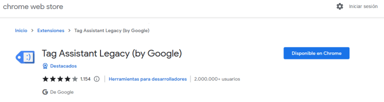 GOOGLE TAG ASSISTANT Cómo instalarla y usarla